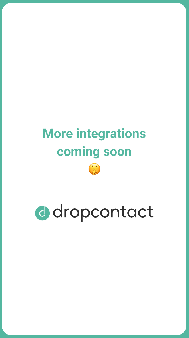 Dropcontact - Automate the B2B emails enrichment